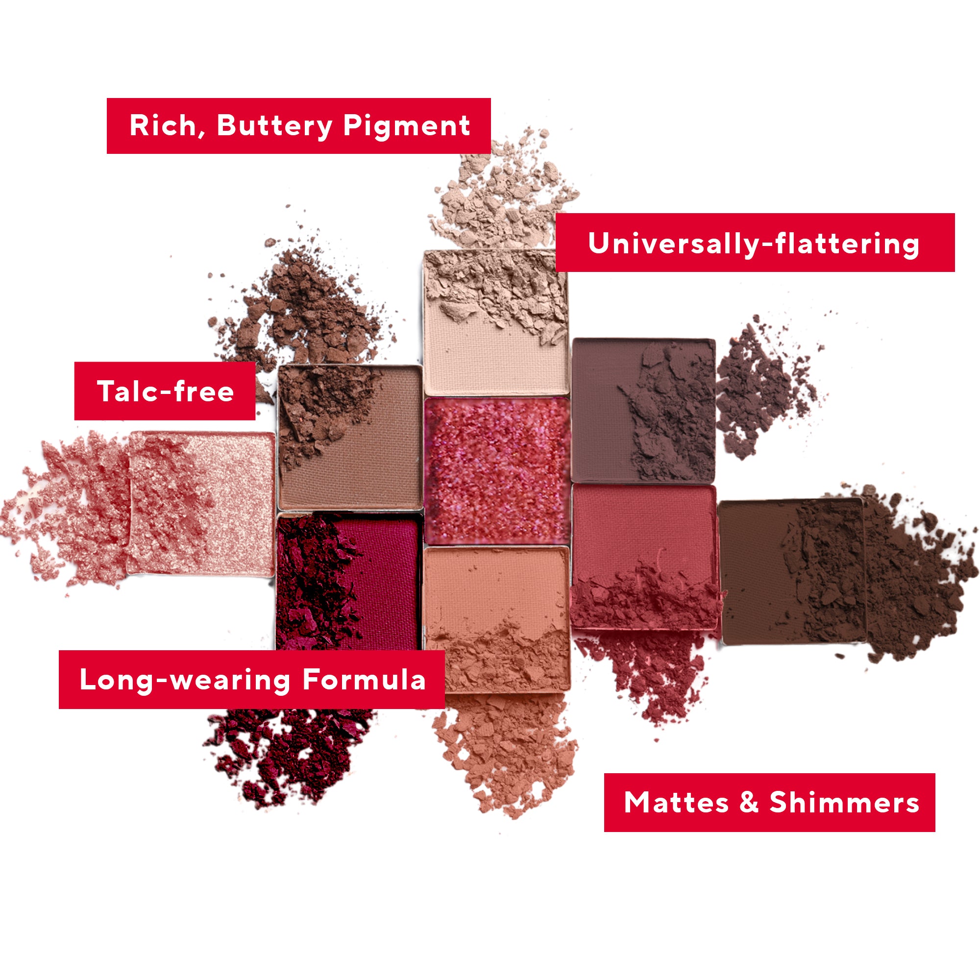 Benefits of Talc-Free Eyeshadow.